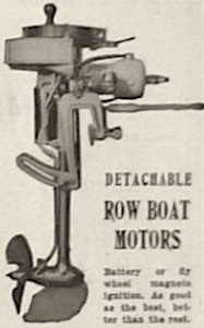 Lyons Machine & Manufacturing Company (Mfr'd Blakely Row Boat Motors ...